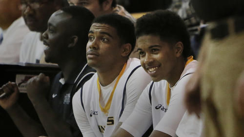 A Family Motto: Stevie Thompson Practices Balance on the Court ...